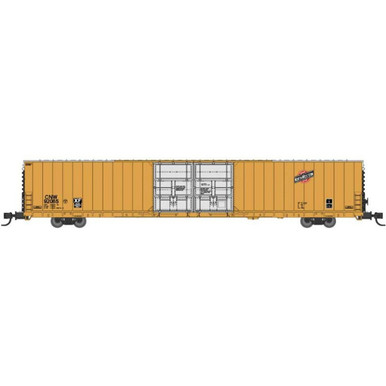 Bluford Shops N Scale ~ CNW 86' Auto Parts Double Door Boxcar #92065 ...