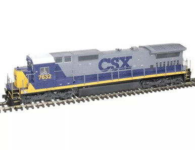 Atlas HO Scale ~ CSX ~ Dash 8-40C #4053 ~ Master Gold DC/DCC Sound ~ 10004197