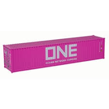 Atlas ~ HO Scale ~ 40' Standard-Height Container 3-Pack ~ Assembled ...