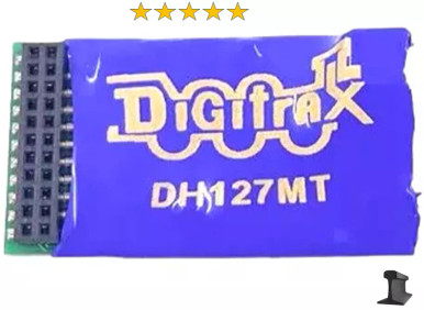 Digitrax ~ DCC 21 Pin Mobile Motor Decoder ~ DH127MT - Iron Planet Hobbies