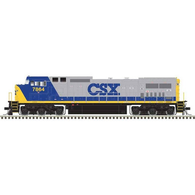 Atlas ~ N Scale ~ Master Silver ~ GE Dash 8-40CW ~ Standard DC ~ CSX ...