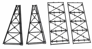 Micro Engineering ~ N Scale ~ Tall Steel Viaduct Tower Kit ~ 75-176 ...
