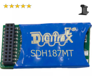 Digitrax ~ 21 Pin Sound Decoder ~ Premium Preloaded Sounds ~ SDH187MT ...