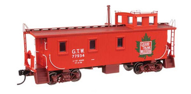 Walthers ~ HO Scale ~ 30' GTW Style Wood Caboose with Offset Coupola ...