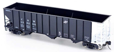 Bowser ~ HO Scale ~ 100-Ton 3-Bay Open Hopper ~ CNW #135244 ~ 43515