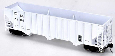 Bowser ~ HO Scale ~ 100-Ton 3-Bay Open Hopper ~ Detroit Mackinac #5134 ...