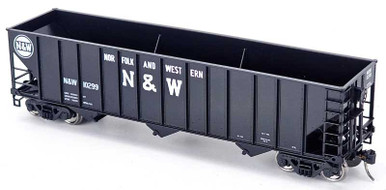 Bowser ~ HO Scale ~ 100-Ton 3-Bay Open Hopper ~ Norfolk & Western ...