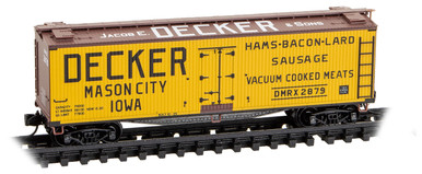 Micro Trains ~ N Scale ~ 40' Double-Sheathed Wood Reefer ~ Ladoga ...
