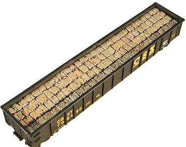 Chooch Enterprises ~ HO Scale ~ Cast Resin Freight Car Load ~ Baled ...