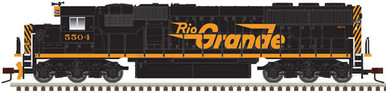 Atlas ~ N Scale ~ Master Gold ~ SD50 ~ Denver & Rio Grande Western #5513 ~ ESU LokSound and DCC ...