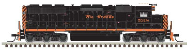 Atlas ~ N Scale ~ Master Silver ~ EMD SD45 ~ Denver & Rio Grande ...