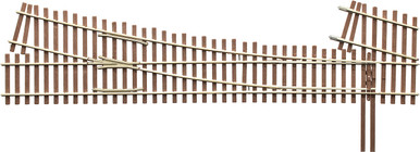 Micro Engineering ~ HO scale ~ Ladder Track System Turnout ~ Code 83 ...