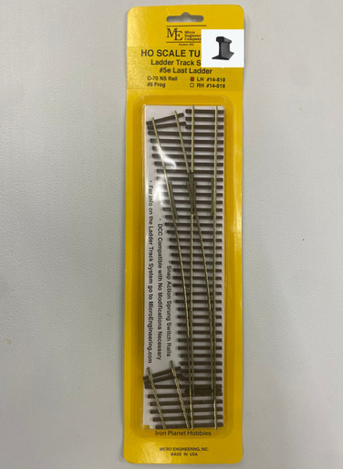 Micro Engineering ~ HO scale ~ Code 70 #5e Last Ladder Turnout ~ Ladder ...