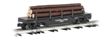 Bachmann ~ O Scale ~ Pickering Lumber Company ~ Operating Log Dump Car ...