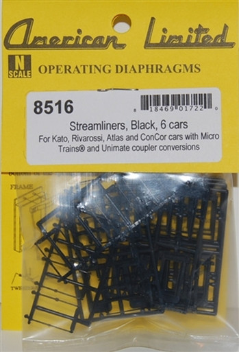 American Limited Models ~ N Scale ~ Streamliner Working Diaphragm Kit ...