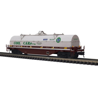 Atlas ~ O Scale ~ Trainman ~ 52'6" Flat Car w/load ~ Alaska Railroad ...
