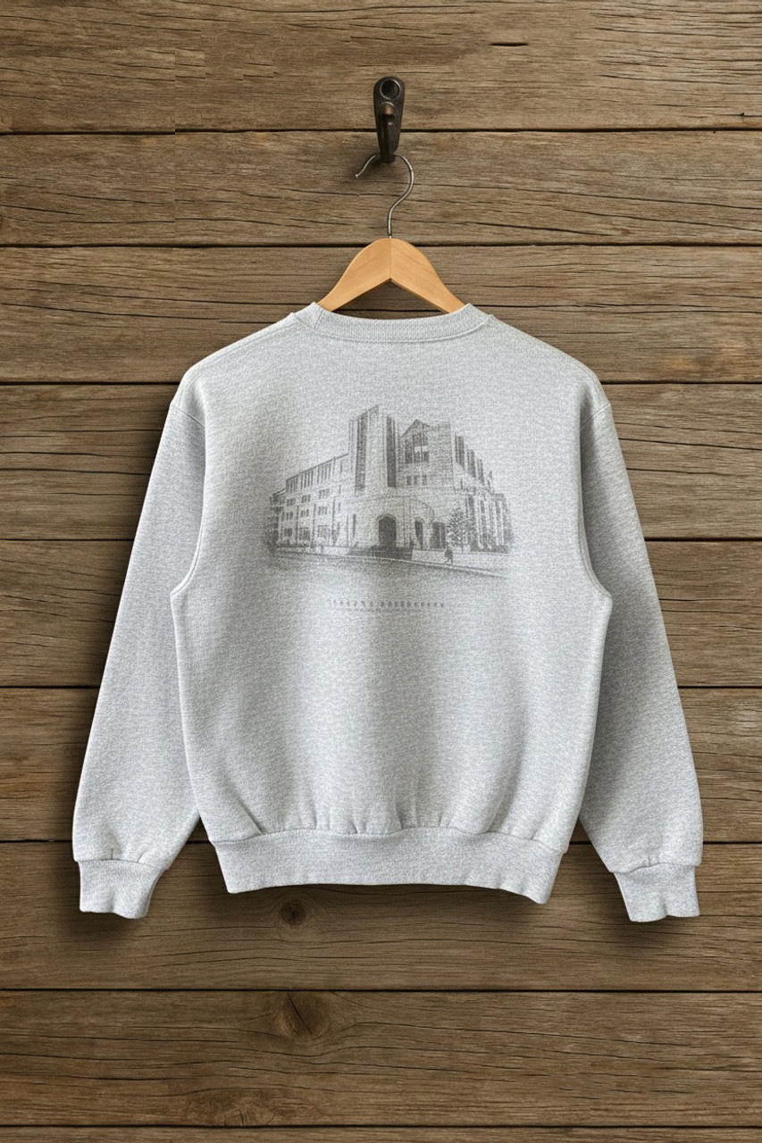 Fleece Crew (Heather Grey)