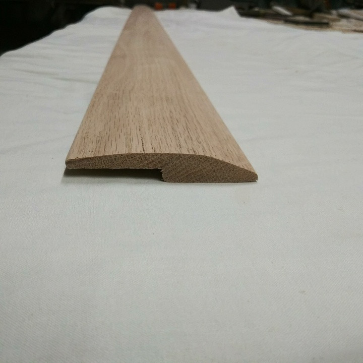 large oak wood threshold transition floor remoldel