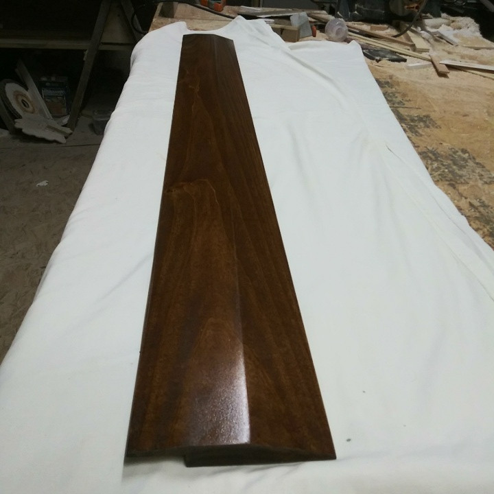 custom wood threshold laminate floor