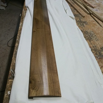 large oak wood threshold transition floor remoldel