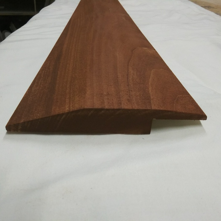 large oak wood threshold transition floor remoldel