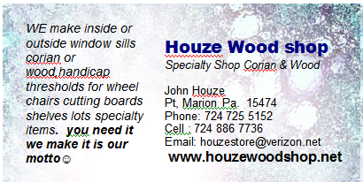 Oak window jambs, trim and sills made - Houze Wood Shop