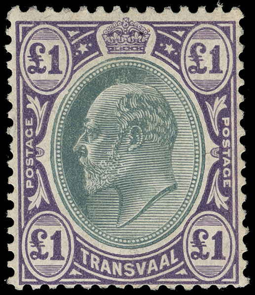Transvaal Scott 268-280 Gibbons 260-272 Mint Set of Stamps ...