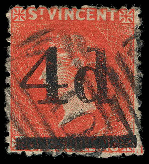 St. Vincent Scott 33 Gibbons 35 Used Stamp - colonialstamps.com
