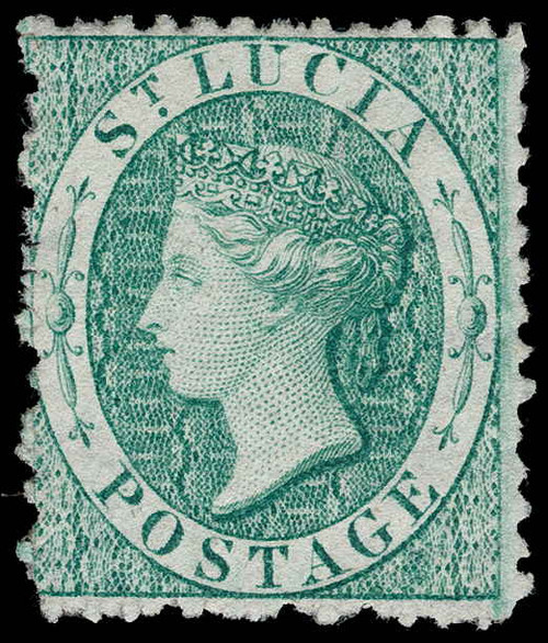 St. Lucia Scott 4-6 Gibbons 5-8 Mint Set of Stamps - colonialstamps.com