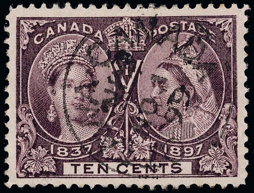 Canada Scott 57 Gibbons 131 Used Stamp - colonialstamps.com