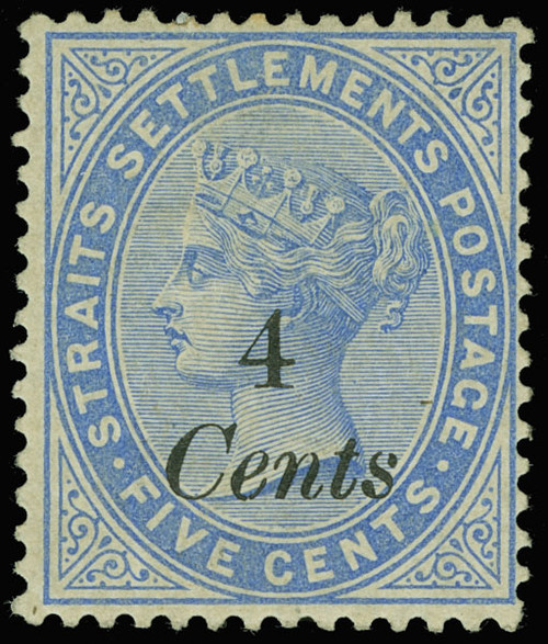 Straits Settlements Scott 67 Gibbons 72 Mint Stamp - colonialstamps.com