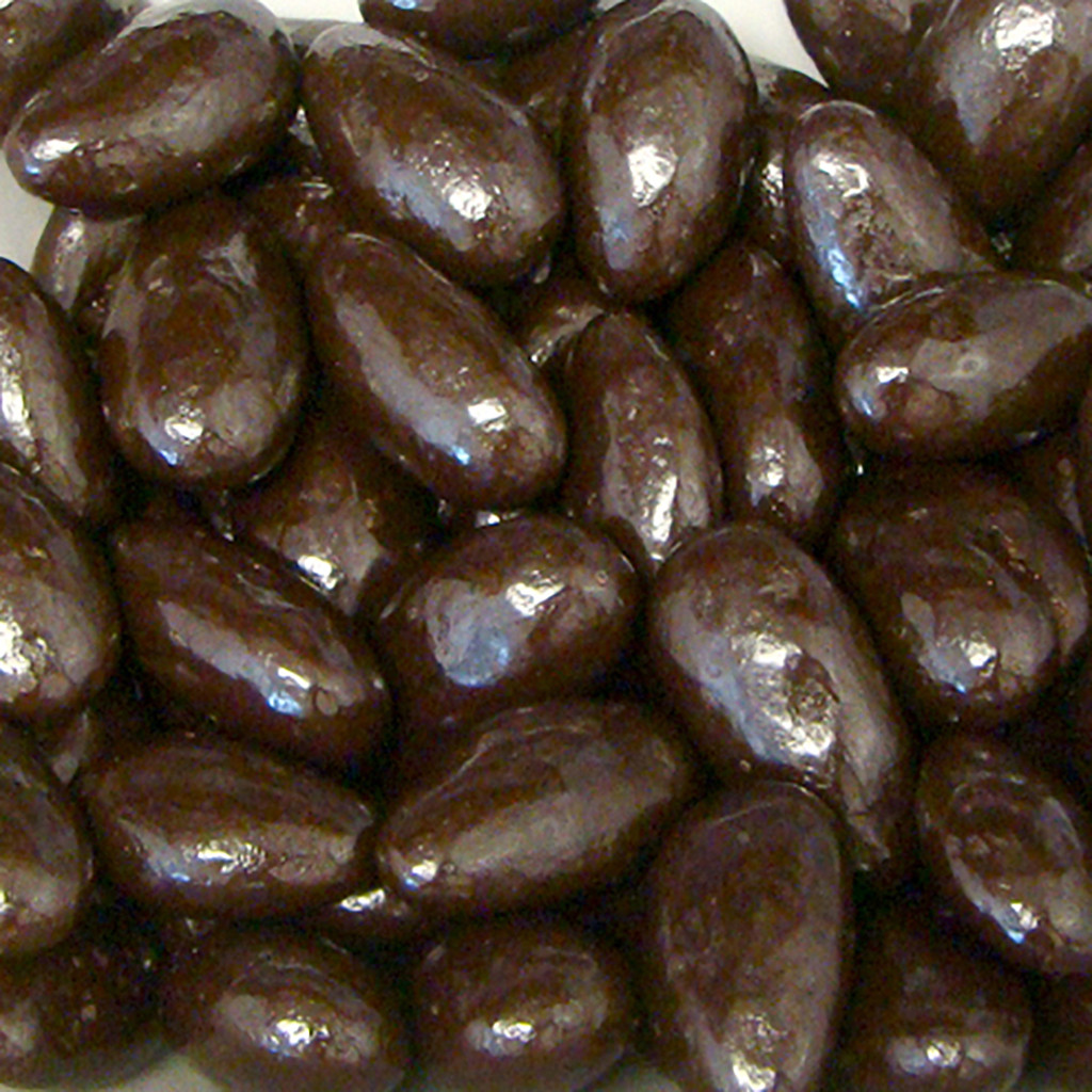 4 oz 72% Dark Chocolate Almonds - Seroogy's Holiday House