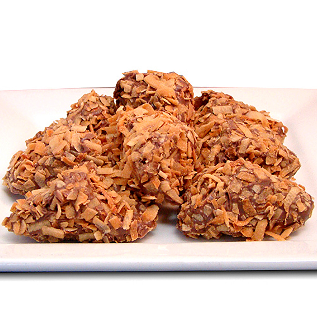 5 oz Toasted Coconut Chocolate Caramel - Seroogy's Holiday House