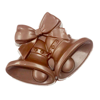 1.5 oz Chocolate Bells - Seroogy's Holiday House