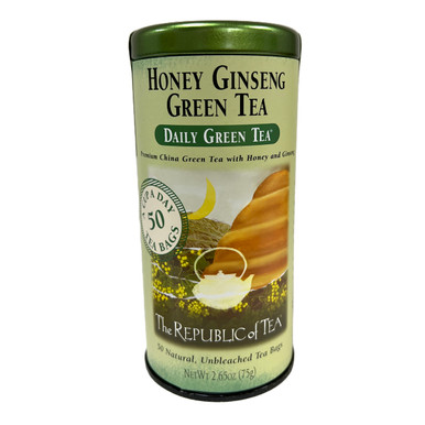 Honey Ginseng Green Tea (50 ct)