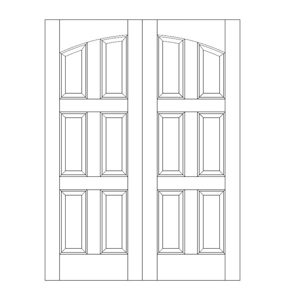 Custom 6 Panel Doors | Hardwood Doors | Good's Millwork