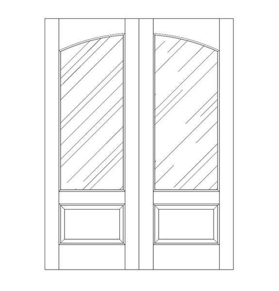 Glass Door (DR02101-G2) - Good's Millwork