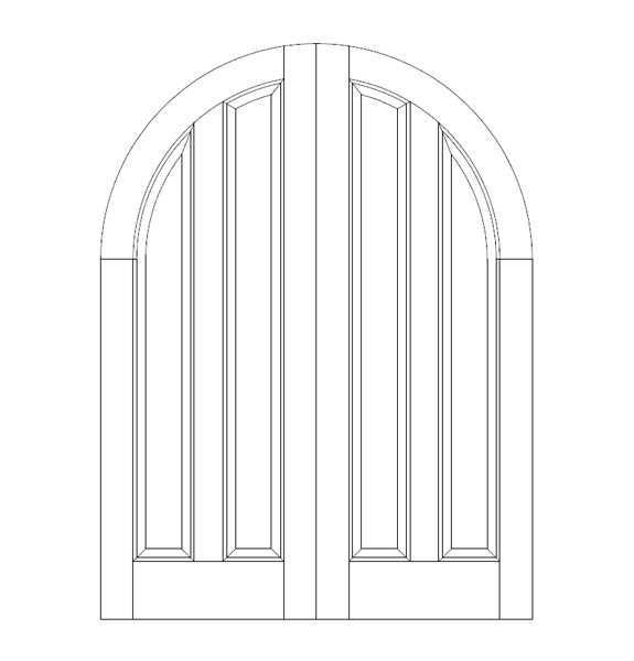 Custom 2 Panel Doors | Goods Millwork