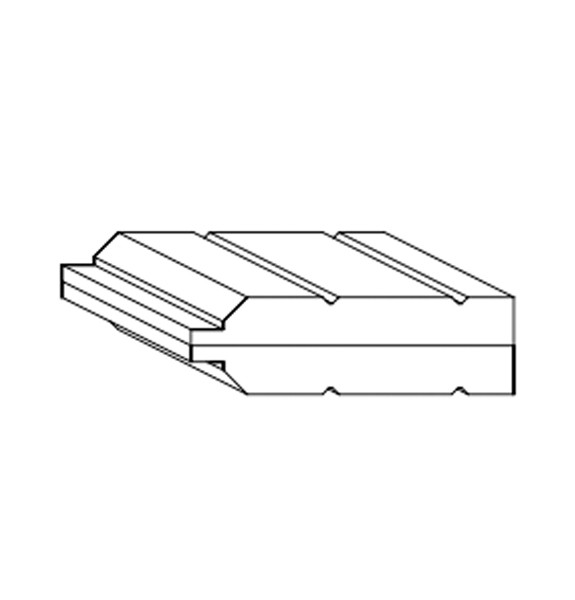 Panel Profile - Chamfer Plank - Good's Millwork
