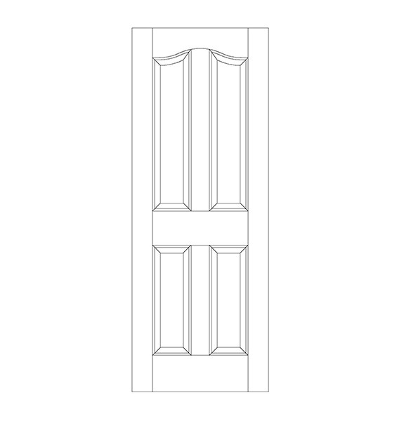 4 Panel Door - Good's Millwork