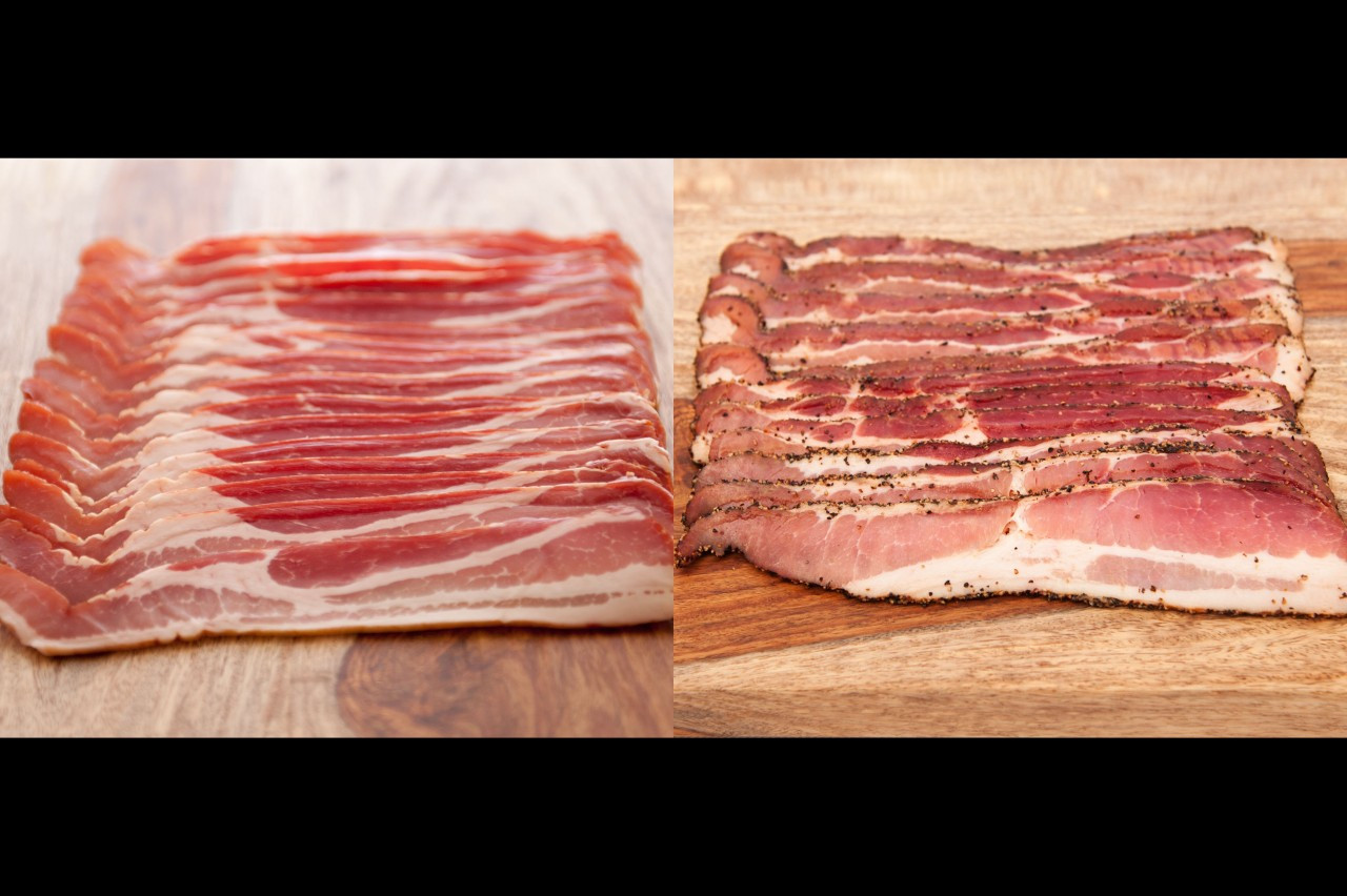 Ozark Trails Hickory Smoked Bacon and Peppered Bacon Combo 6 Pack - Ham ...