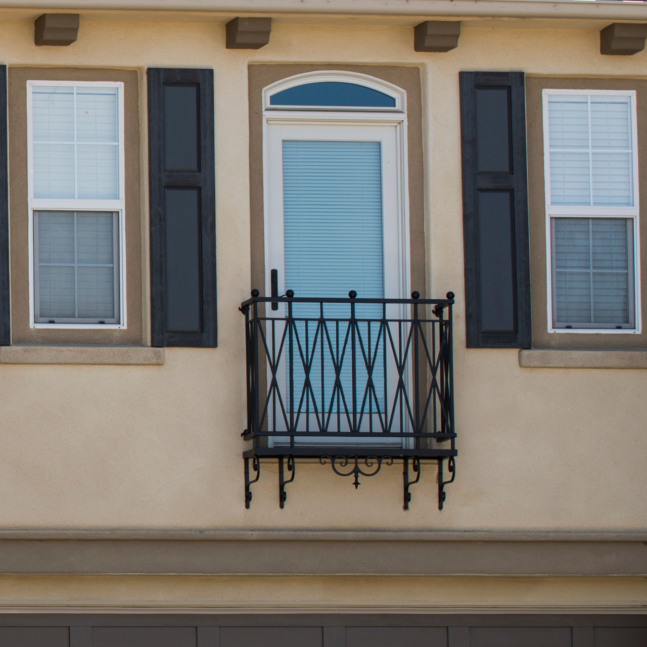 Westwood Juliet or Bolt-on Powder Coated Steel Balcony