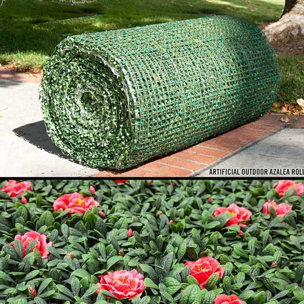 UV Outdoor Rated Azalea Roll - 4 Colors | Hooks & Lattice