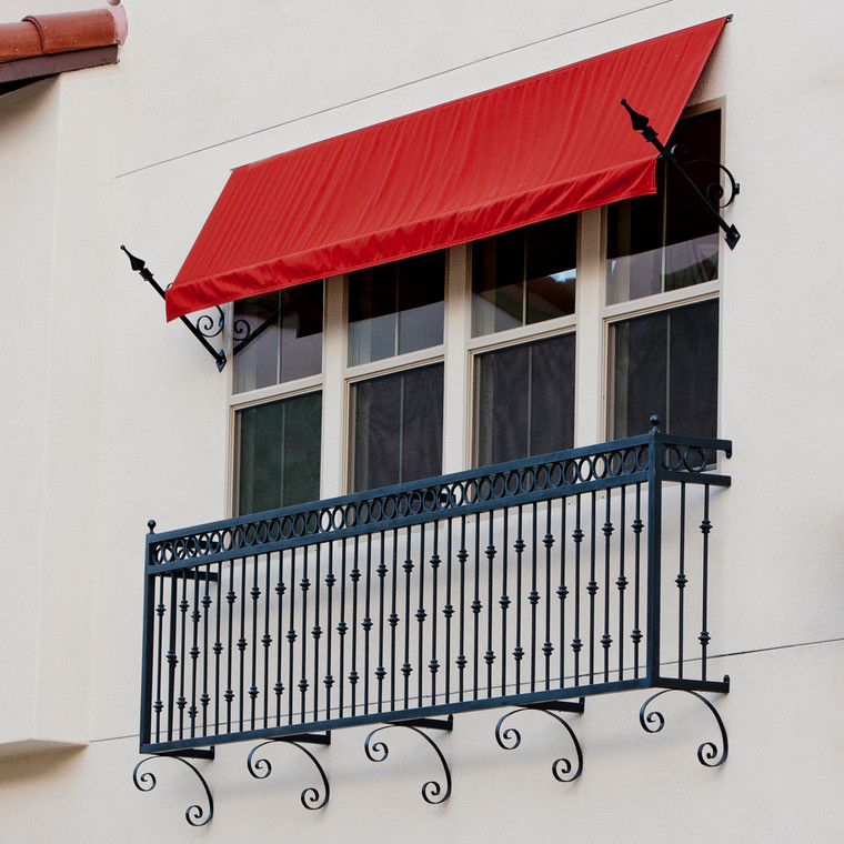 Cassia Juliet or Bolt-on Powder Coated Steel Balcony