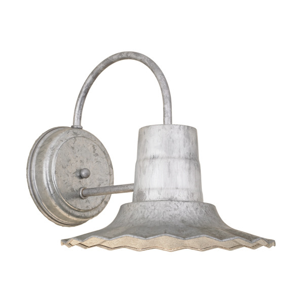 Radial Shade Porch Light | Hooks & Lattice