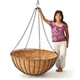 MEGA Hanging Basket with Coco Liner | Hooks & Lattice