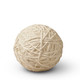 The String Sphere- 13" Diameter Hand Applied Finish