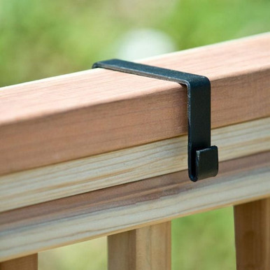 Deck Rail Bracket Pair | Hooks & Lattice