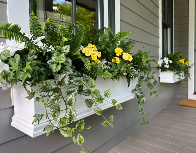 How to Choose the Perfect Window Boxes for Your Home - Hooks & Lattice