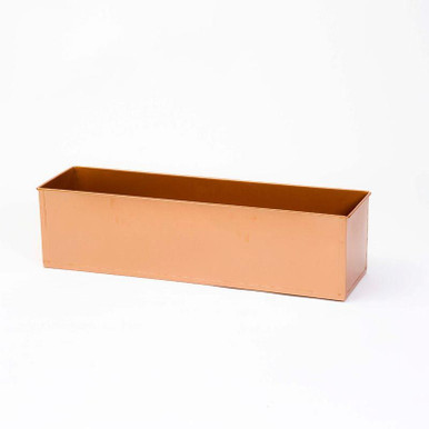 Real Copper Window Box or Liner- 7 Sizes